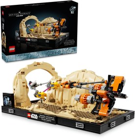 Lego stavebnice lego star wars 75380 závody kluzáků v mos espa – diorama