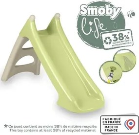Smoby Skluzavka Life XS zelená 90 cm / od 2 let