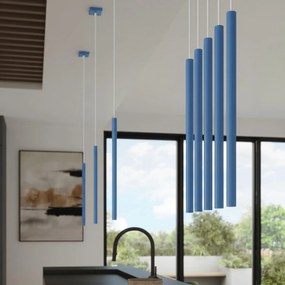 Sollux Lighting Závěsné svítidlo PASTELO 2 azurové