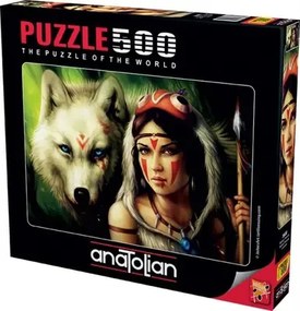ANATOLIAN Puzzle Princezna válečnice / 500 dílků / od 12 let