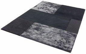 Kusový koberec Asiatic Tate Charcoal - černý