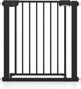 Costway Schodišťová brána bez vrtání se šířkou 75-82 cm Auto-Close