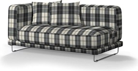 Potah na pohovku IKEA Tylösand 2-místná nerozkládací barva černá látka pletený vzor, vzorované