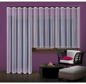 DekorTextil Hotová záclona nebo balkonový komplet Alba ROZMĚR: (š x v): 200 x 250 cm - balkonový díl