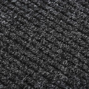 Běhoun čisticí zóna 100 x 450 cm antracitový 327172