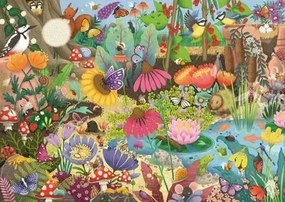 Ravensburger Puzzle: Kouzelná zahrada / 1000 dílků / od 14 let