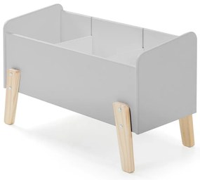 Šedý dětský úložný box 80x39x48 cm Kiddy – Vipack