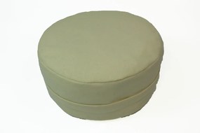 S radostí - vlastní výroba Pohankový sedák jednobarevný - krémový Velikost: ∅30 x v12 cm