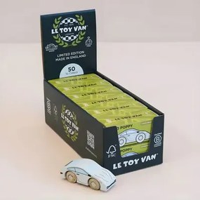 LE TOY VAN Dřevěné autíčko Poppy modrá / od 2 let