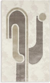 Koberec Aura7, 60x100 cm, béžový