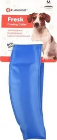 Flamingo chladicí obojek pro psy modrá - velikost M 28-36cm