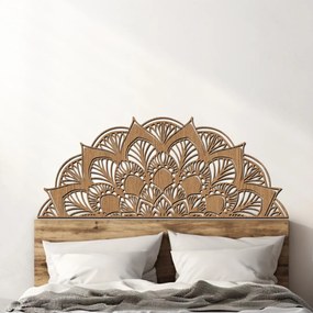 dřevo života Mandala k posteli POTĚŠENÍ Rozměry (cm): 160x64, Barevný vzor: Horský dub