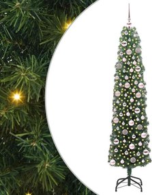 Umělý vánoční stromeček Zelená 180 cm PVC, ocel a plast 3394945