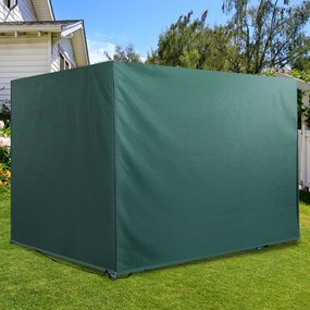 Ochranná plachta Outsunny® nepromokavá s UV ochranou 215x155x150cm pro nábytek a zahradu | Aosom.de