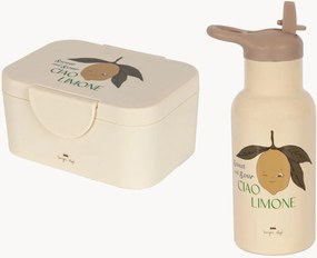 Sada dětské dózy na jídlo a láhve Lemon, 2 díly