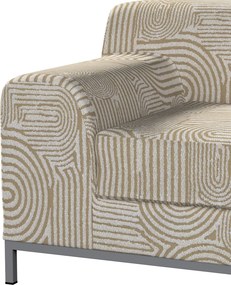 Potah na pohovku IKEA , levé provedení Kramfors 2-místná barva béžová látka pletený vzor, vzorované