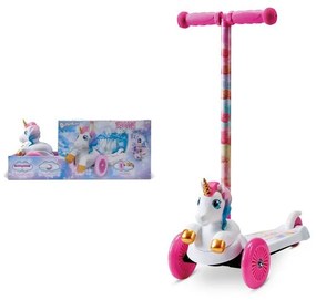 Koloběžka MONDO 25550 UNICORN 3D SCOOTER - růžová