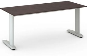 Kancelářský psací stůl PRIMO FLEXIBLE 1800 x 800 mm, wenge