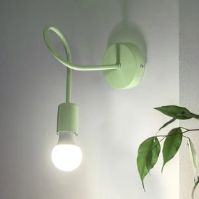 Nástěnná lampička OXFORD 1xE27/15W/230V zelená