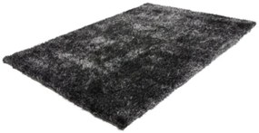 LALEE Kusový koberec TWIST 600/anthracite BARVA: Šedá, ROZMĚR: 160x230 cm