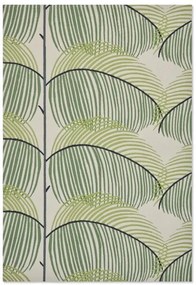 Outdoorový koberec Sanderson Manila leaf botanical green 446107 Brink & Campman 160 x 230