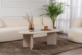 Béžový pololesklý konferenční stolek 60x119 cm Sable – Kalune Design