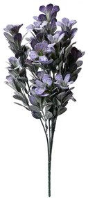 Umělá rostlina modro-fialový hořec – 35 cm