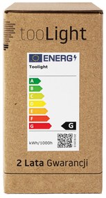 Toolight Toolight, LED žárovka E27, 5W, 400lm, 4000K neutrální bílá, RSL020, OSW-20005