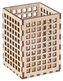 Dřevobox Dřevěný stojan na psací potřeby I