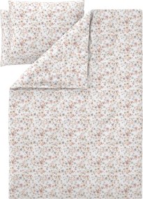 Livarno® Saténové ložní povlečení, 240 x 220 cm, 70 x 90 cm (květiny/bílá)