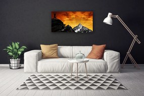 Obraz na plátně Hory Krajina 125x50 cm