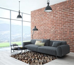 Luxusní koberec, pravá kůže, 70x140, KŮŽE TYP 2