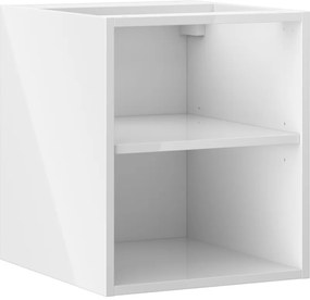 Mexen Box-A otevřená skříňka s policí 35 cm, bílý lesk - 91AX2-0400-470-0-00