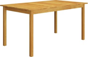 5dílný zahradní jídelní set hnědý 3067764