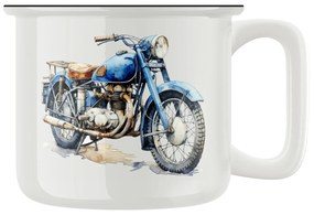 Mablo Keramický retro hrnek "Motorka" Hrnek: Keramický retro 500 ml