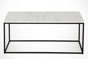 Designový konferenční stolek Pacorro 95 cm bílý