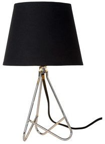 Lucide 47500/81/11 stolní lampa Gitta, chrom, E14, 30cm