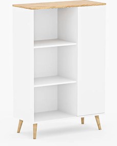 ADRK Furniture Regál FONZI 90x40 BS-FON-90-WC
