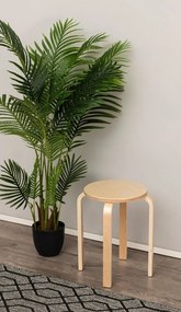 Taburet z březového dřeva, Ø 39 cm