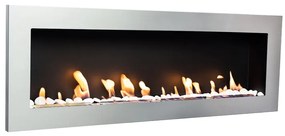 BIO FLAME biokrb Easy L Open Nerez 115x40 cm