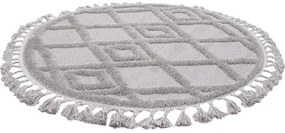 Koberec BERBER 6843 světle šedý kruh