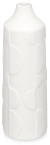 Keramická váza CIRCLE, bílá, 30 cm