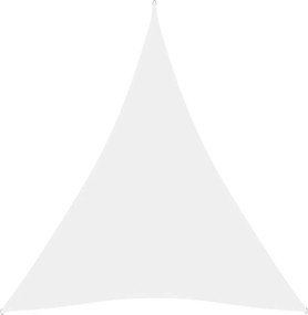 vidaXL Stínící plachta oxfordská látka trojúhelníková 3x4x4 m [135119] Barva: Bílá