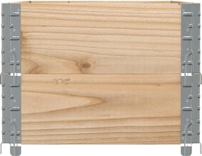 Zahradní truhlík 100 x 50 cm masivní borové dřevo 3295391