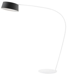 Stilnovo Oxygen FL1 LED oblouková lampa, černá