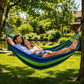 Zaparkorun Zahradní houpací síť Relax pro 2 osoby