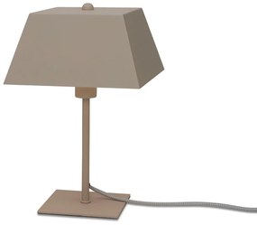 Béžová stolní lampa s kovovým stínidlem (výška 31 cm) Perth – it's about RoMi