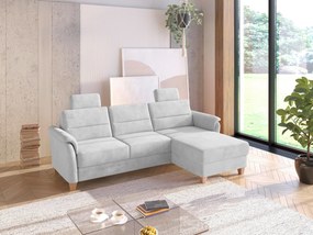 XXXLutz ROHOVÁ SEDAČKA, textil, barvy stříbra Sit & More - Sedací soupravy - 000144019745