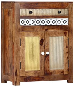 Odkládací skříňka 60 x 30 x 75 cm masivní akáciové dřevo 247730