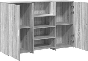 Recepční stůl hnědý dub 155x50x103,5 cm kompozitní dřevo 3324201